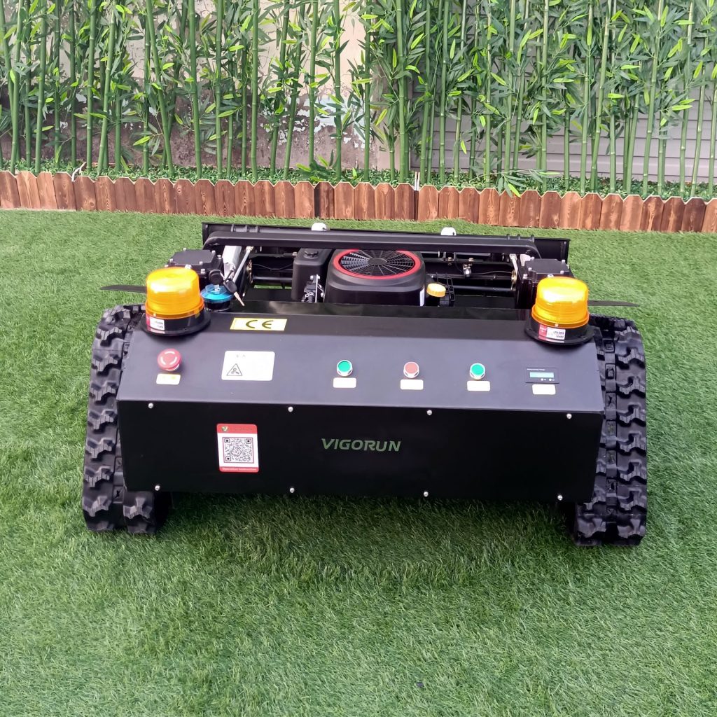 Crawler Remote Controlled Brush Mower (VTLM800 with snow blade ...