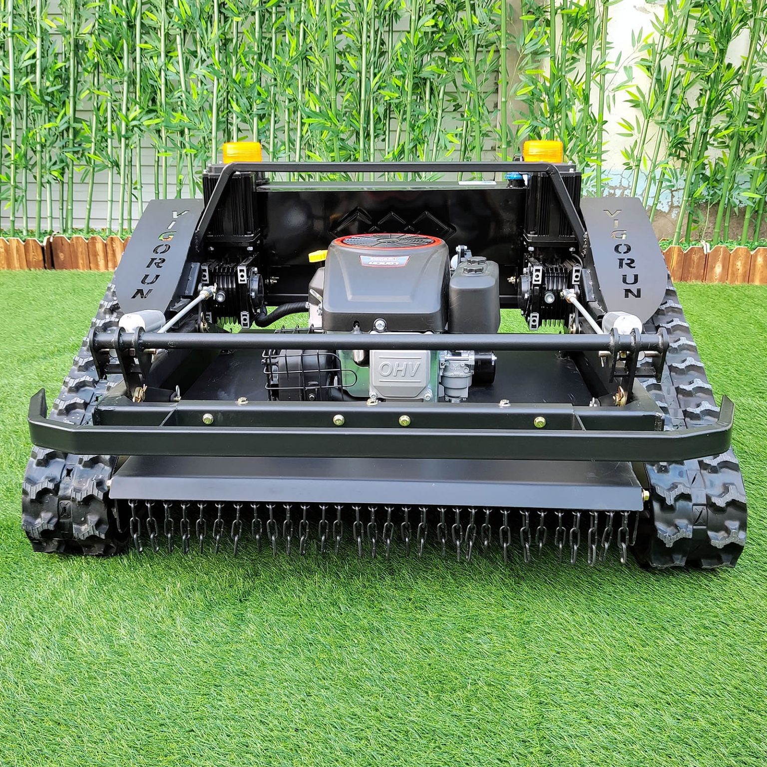 Rubber Track Remote Operated Slope Mower (VTLM800) – Vigorun Mower ...