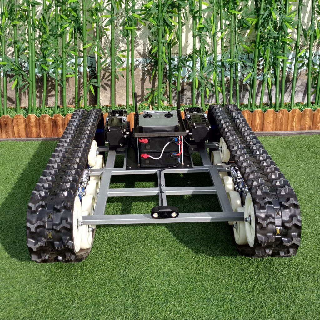Shock-absorbing Suspension Remote Control Tank Robot Chassis (RTC300 ...